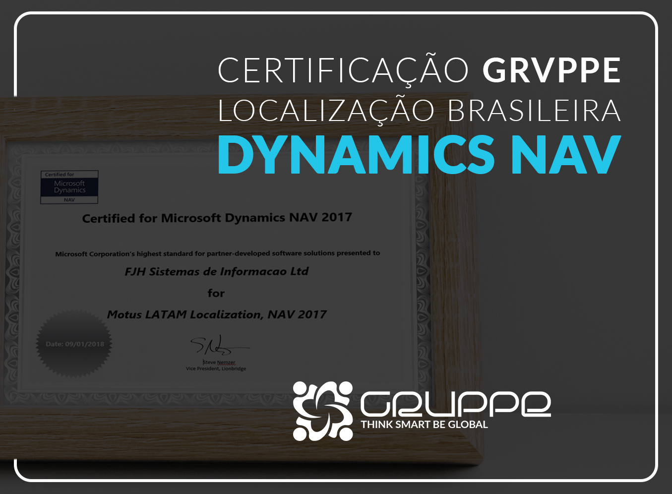 Certificação Microsoft da Localização Brasileira para Dynamics NAV